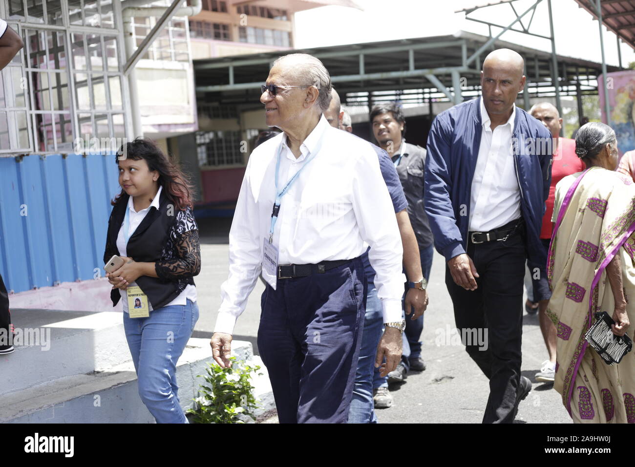 Mauritius prime minister navin ramgoolam hi-res stock photography and ...
