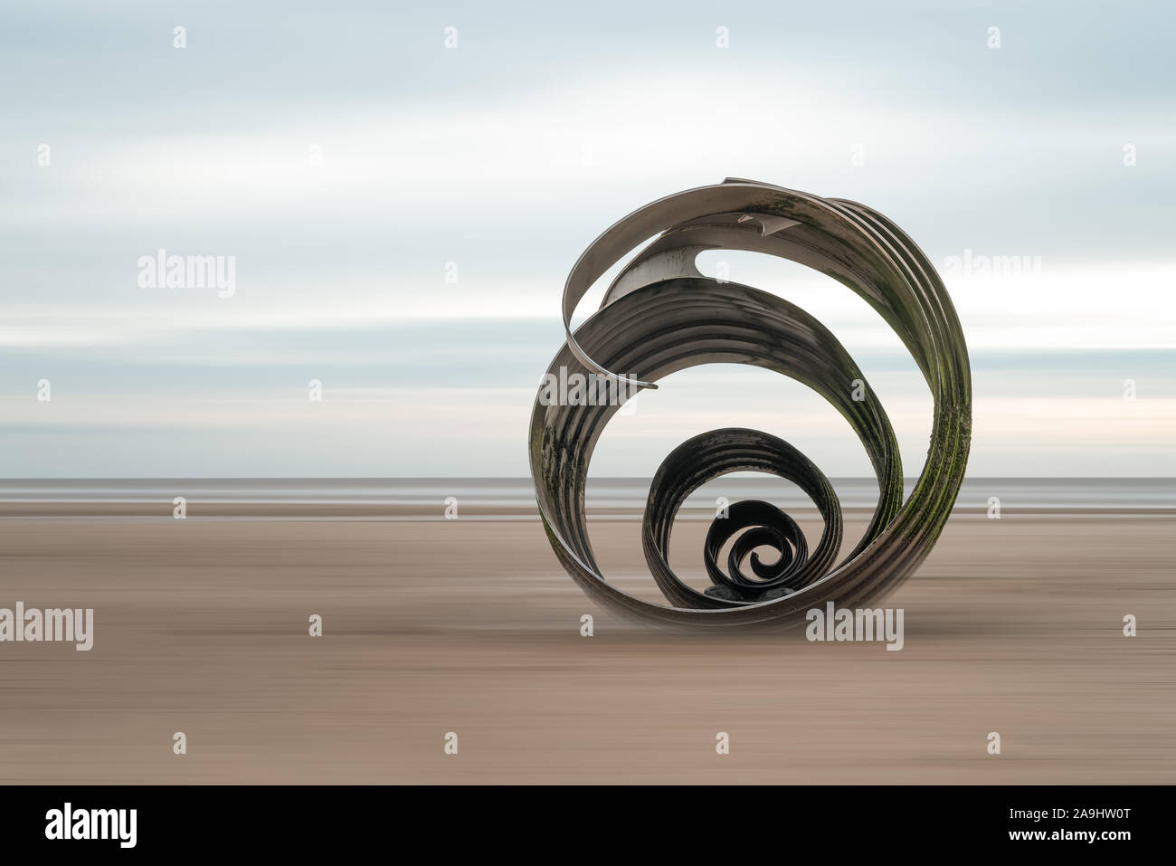 Mary's shell, a public art installation by Stephen Broadbent, on the ...