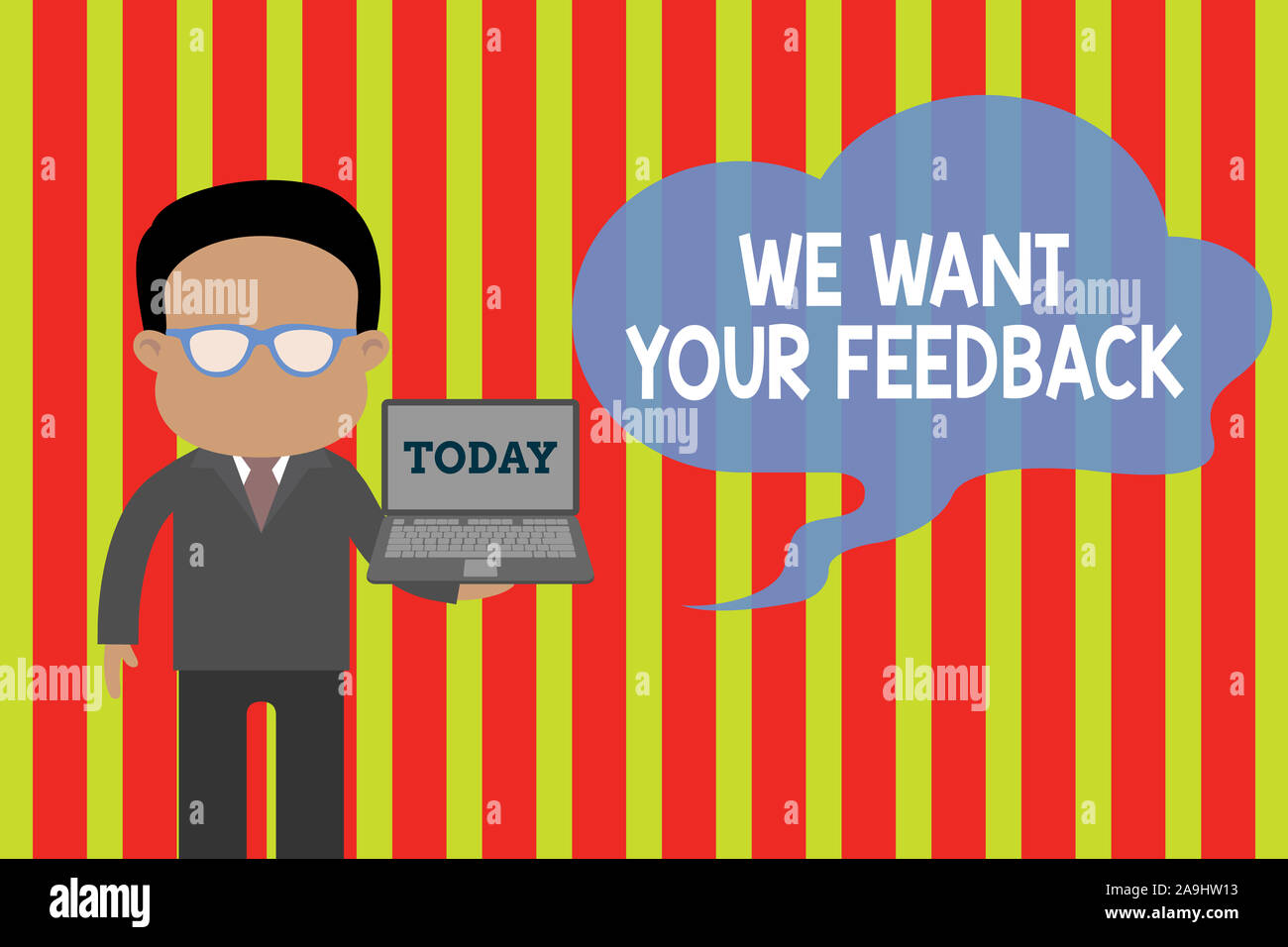 Handwriting text We Want Your Feedback. Conceptual photo to Improve ...