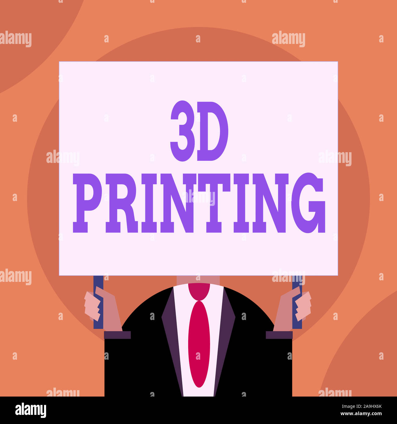 Word writing text 3D Printing. Business photo showcasing making a ...