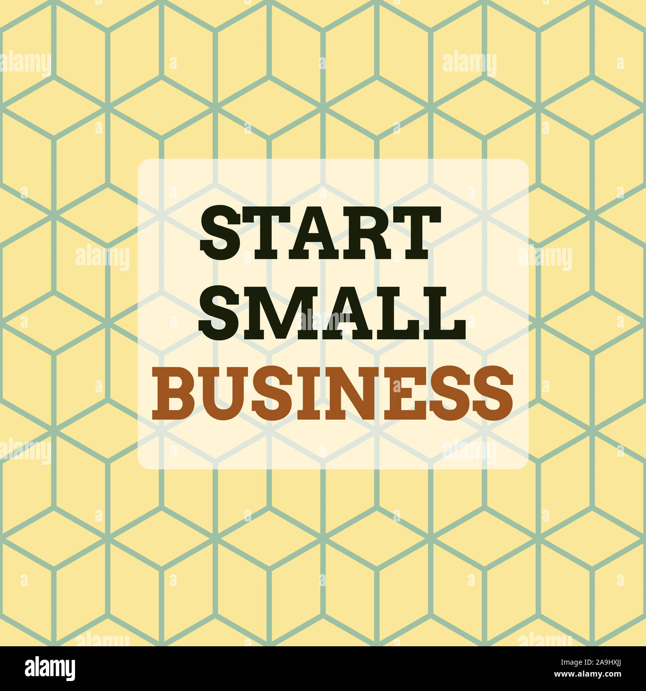 Text sign showing Start Small Business. Business photo showcasing Aspiring Entrepreneur a New ...