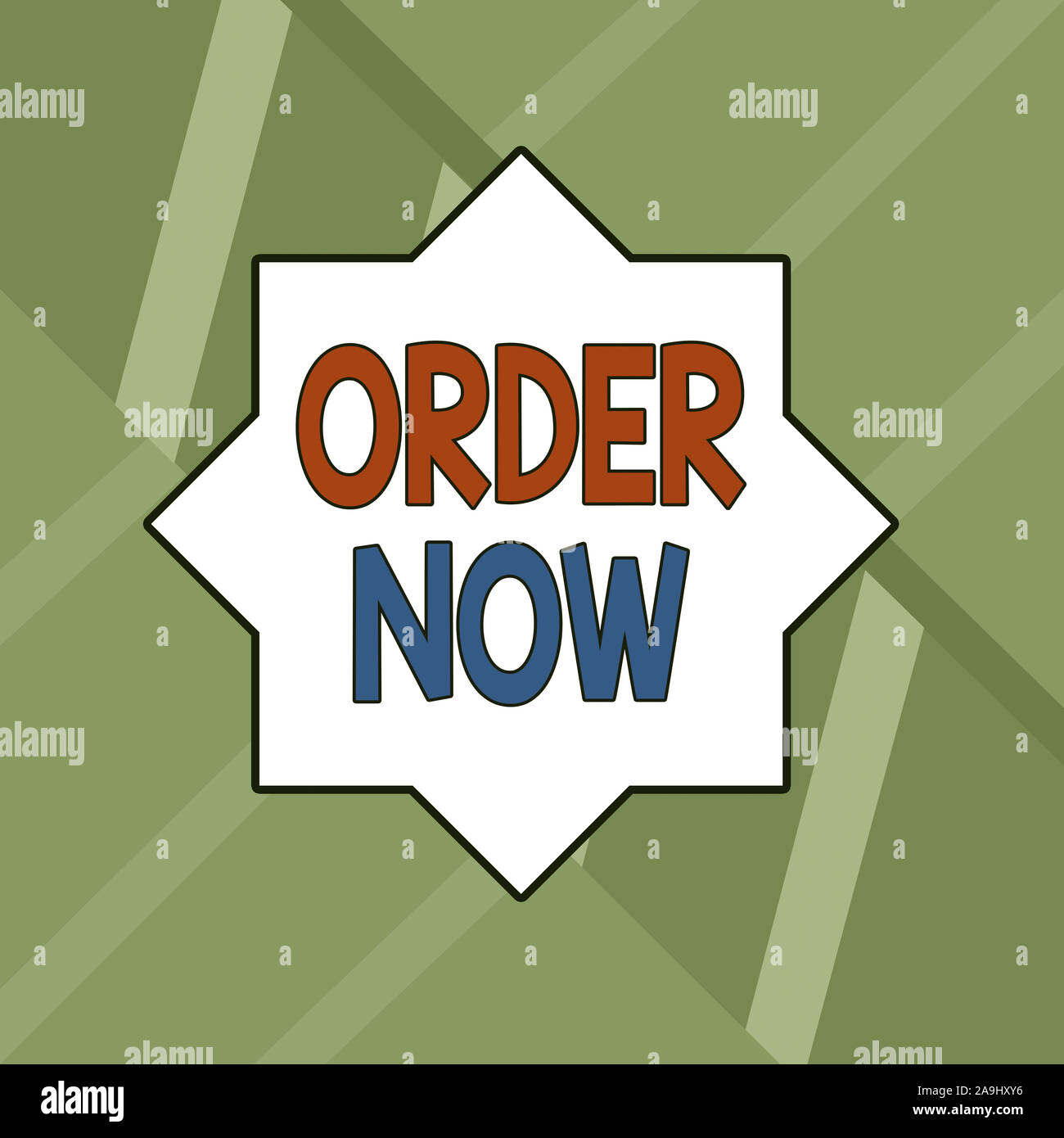 Word writing text Order Now. Business photo showcasing the activity of ...