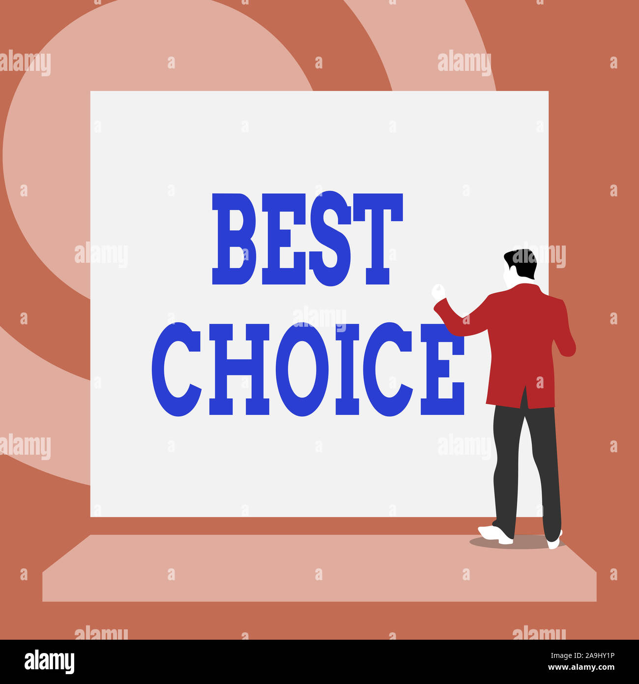 Handwriting text writing Best Choice. Conceptual photo of the highest ...