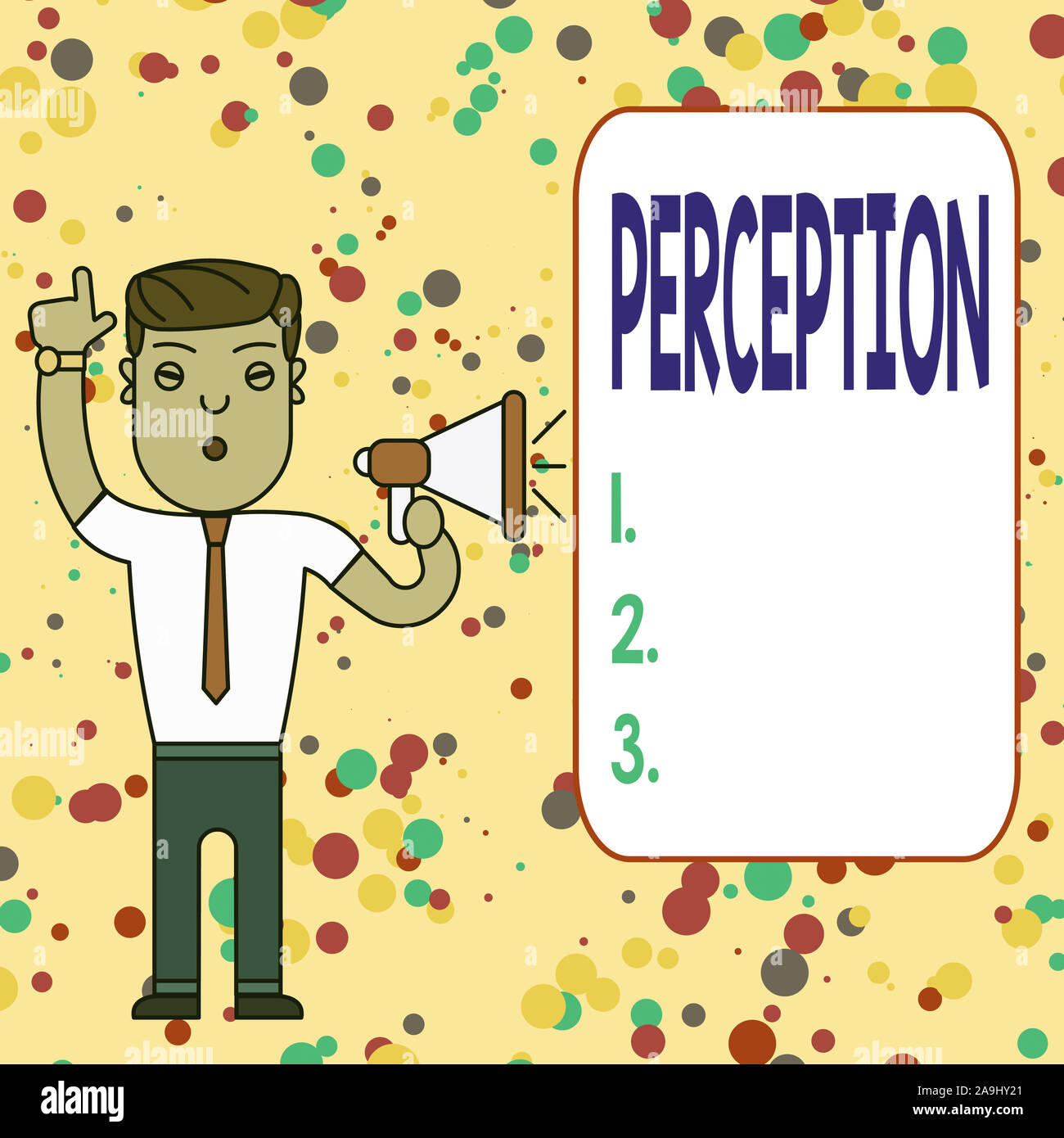 Text sign showing Perception. Business photo showcasing individuals ...