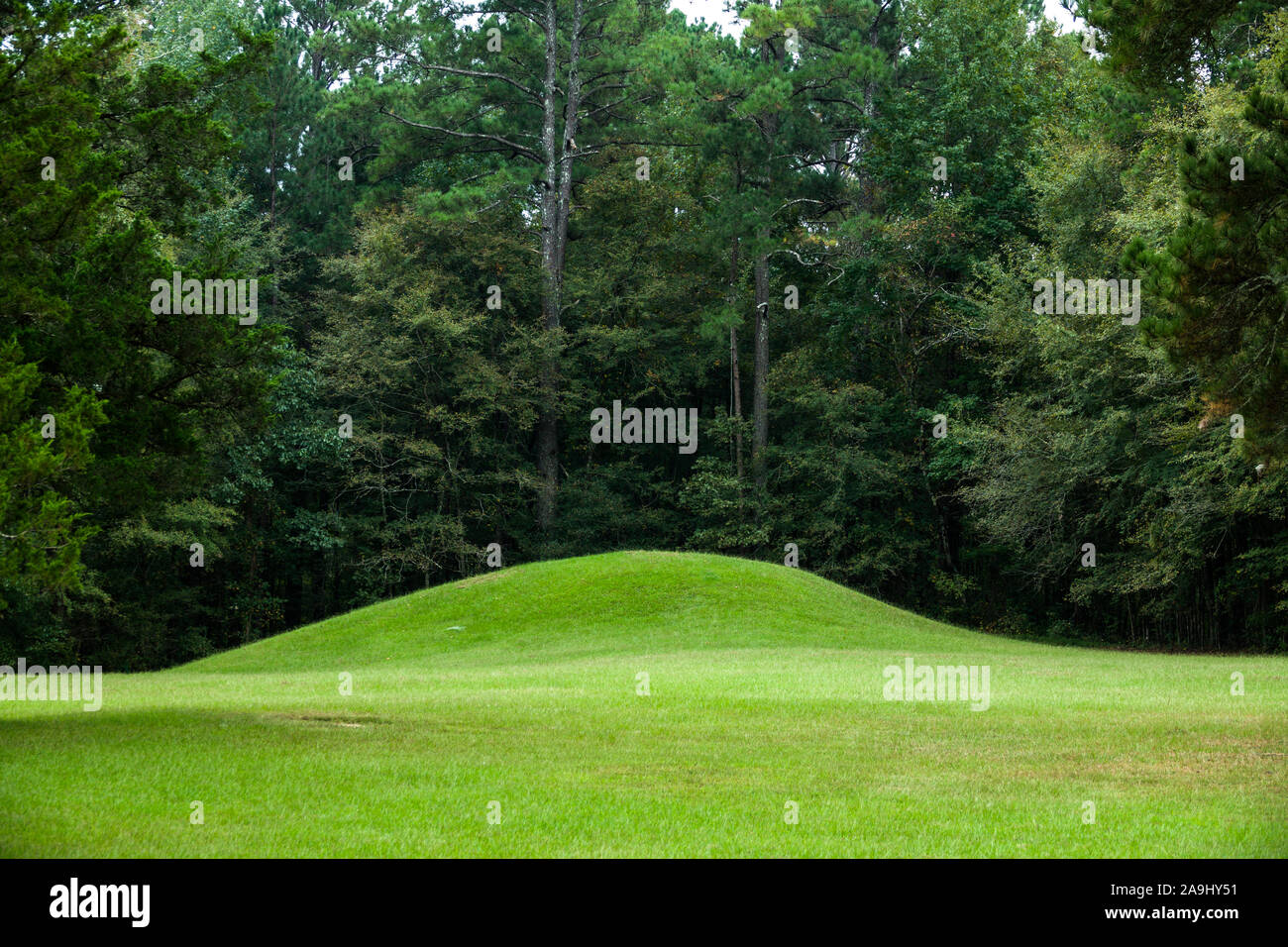 Bear Creek Mound on the Natchez Trace Parkway Mississippi MS also known ...