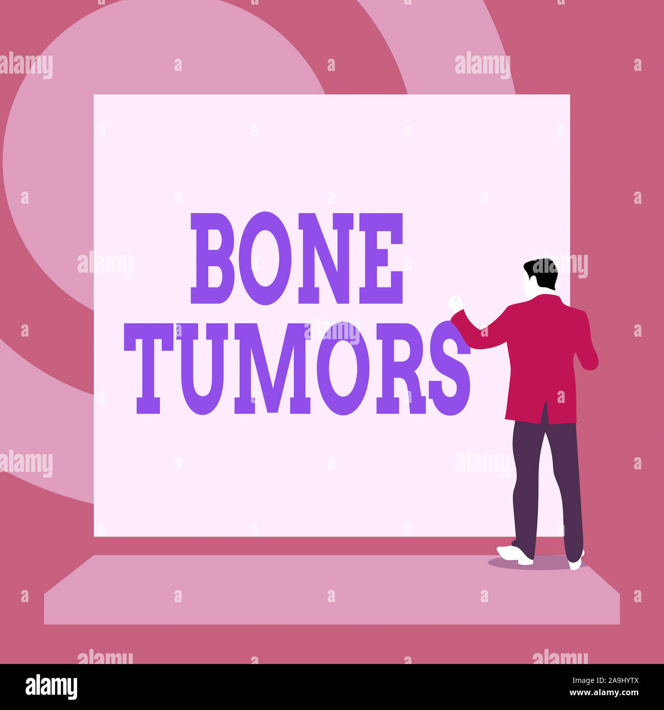 Handwriting text writing Bone Tumors. Conceptual photo can be either ...