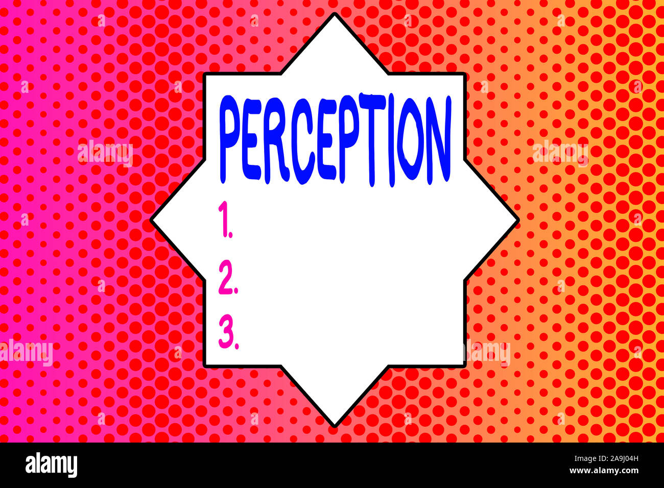 Writing note showing Perception. Business concept for individuals ...