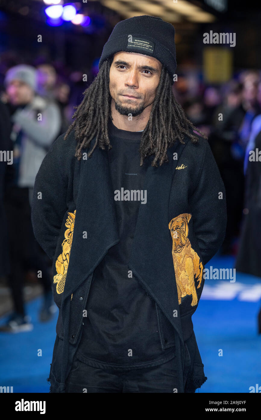 London, UK. 14th Nov, 2019. Akala attends the World Premiere of the ...