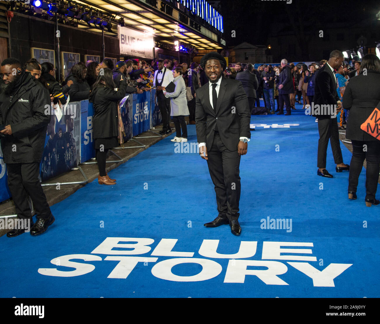 London, UK. 14th Nov, 2019. Eric Kofi Abrefa attends the World Premiere ...