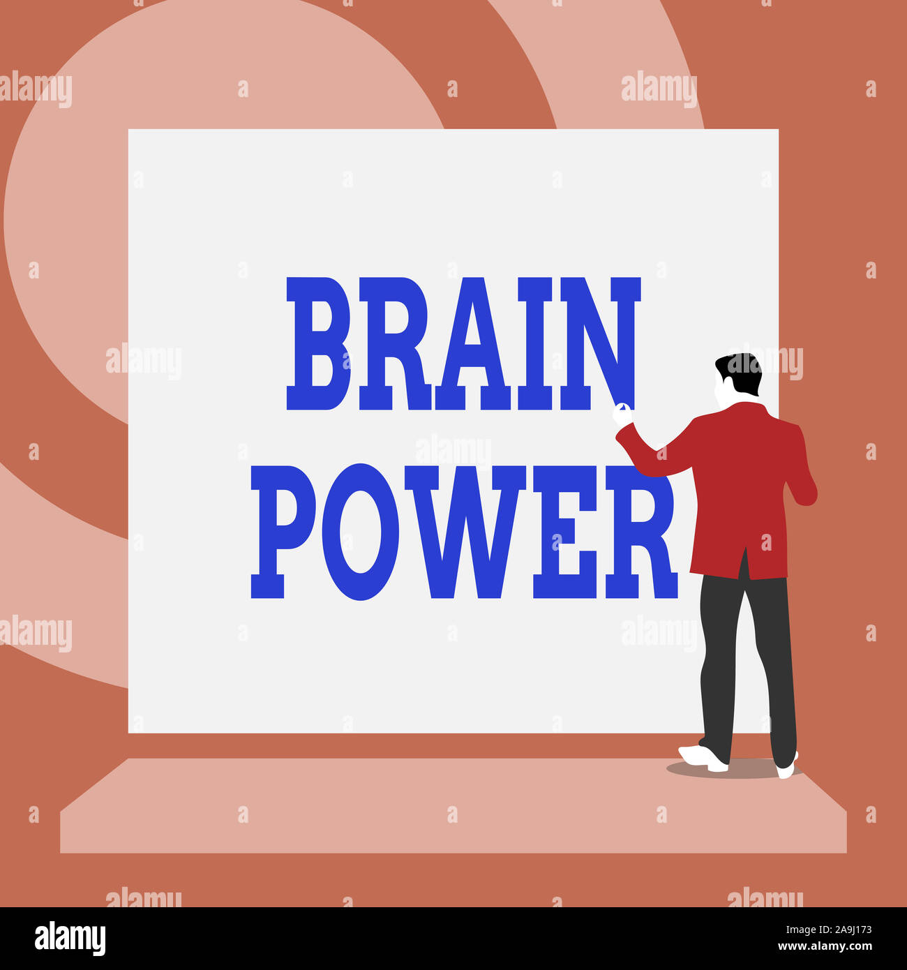 Handwriting text writing Brain Power. Conceptual photo Ability to ...