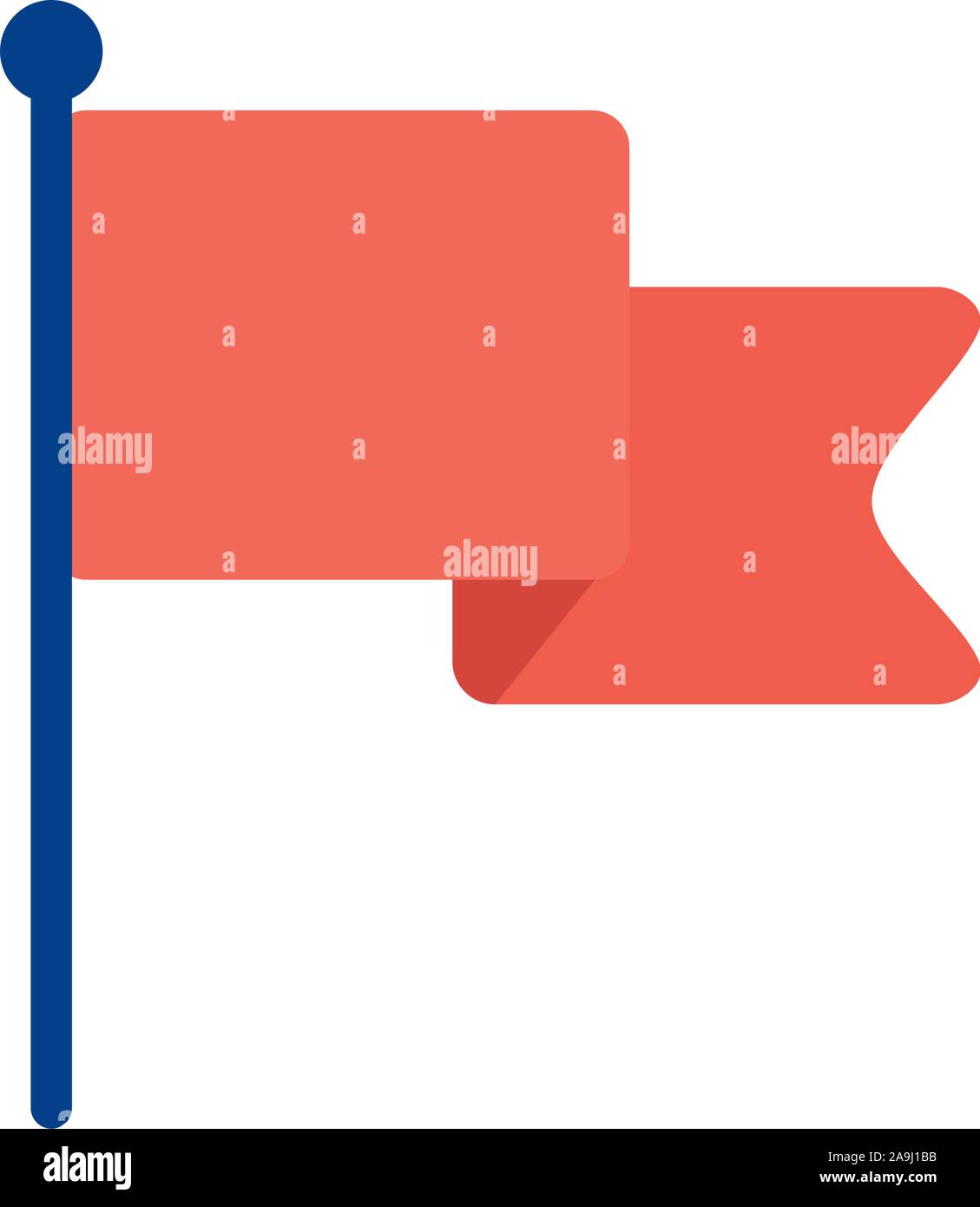 Isolated racing flag flat vector design Stock Vector Image & Art - Alamy