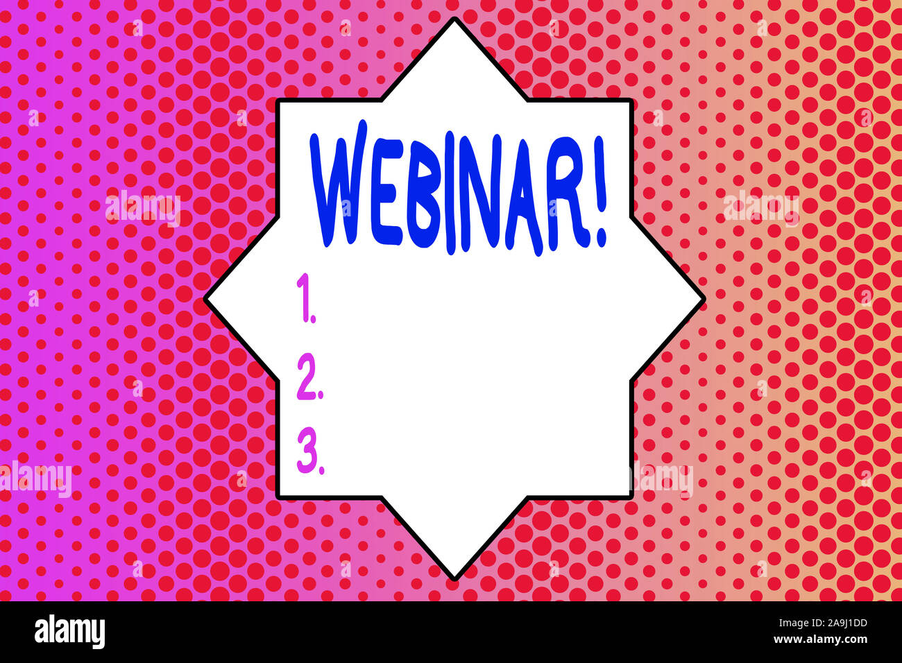 Writing note showing Webinar. Business concept for seminar or other ...