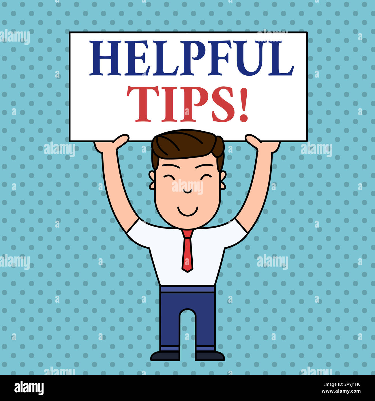 Writing note showing Helpful Tips. Business concept for advices given ...
