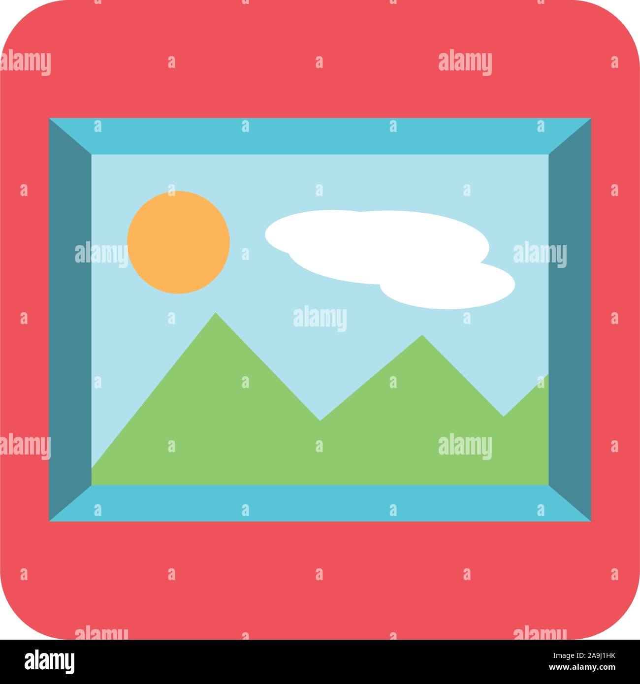 photography with objects on white background vector illustration design ...