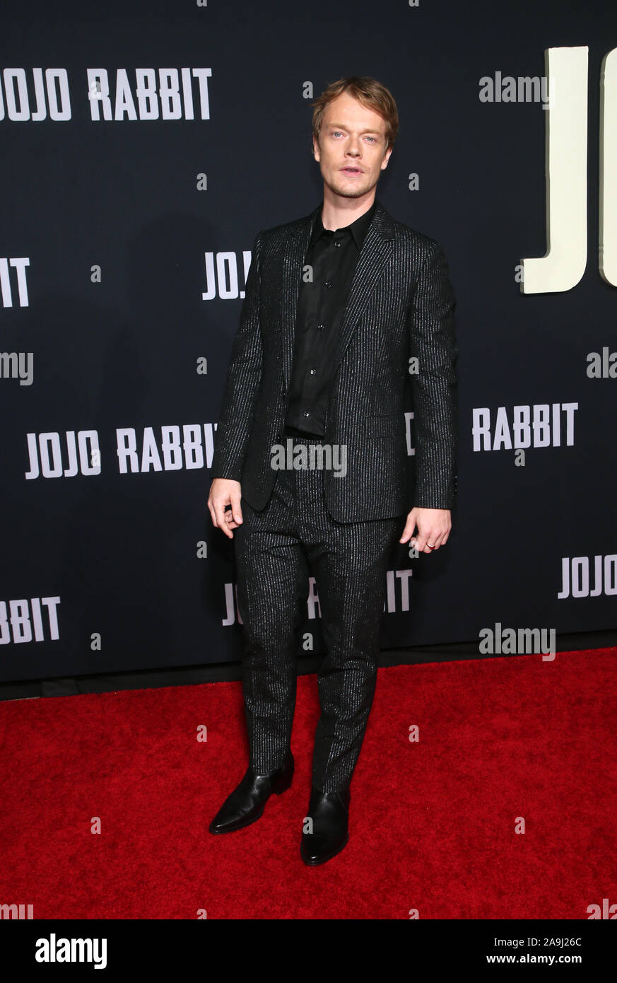 Premiere Of Fox Searchlights' "Jojo Rabbit" Featuring: Alfie Allen ...