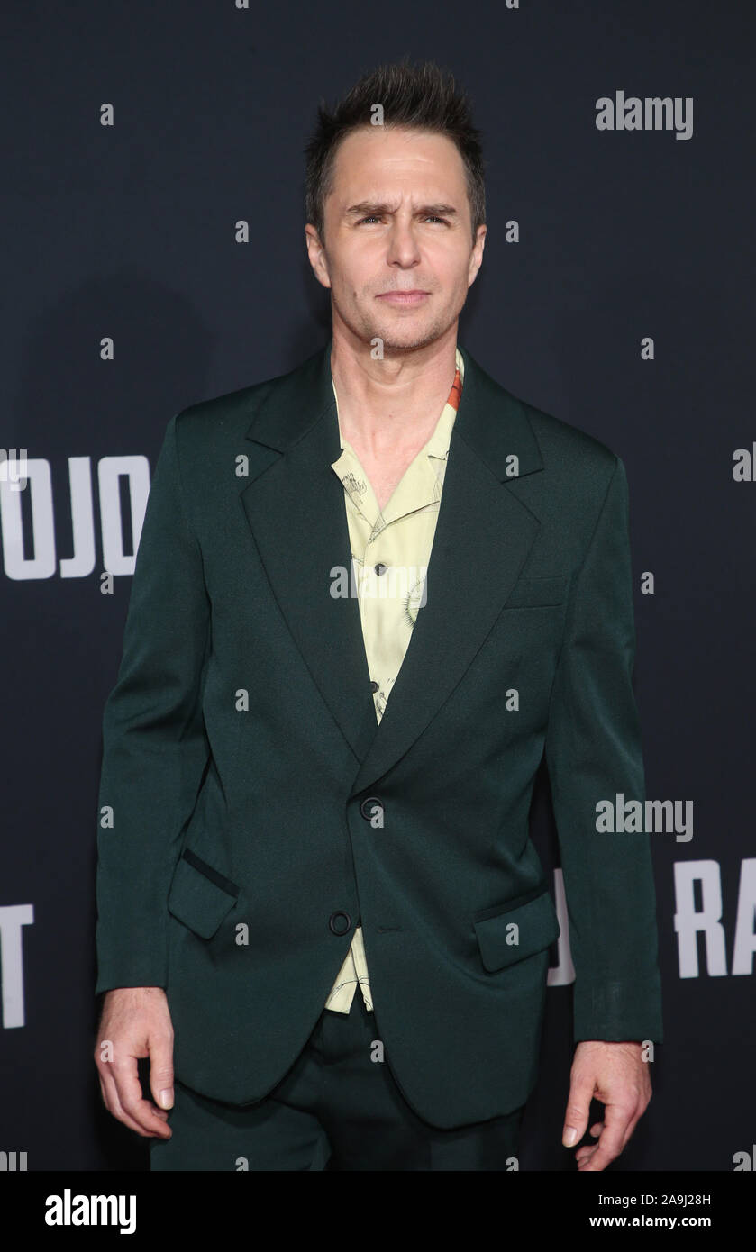 Premiere Of Fox Searchlights' "Jojo Rabbit" Featuring: Sam Rockwell ...