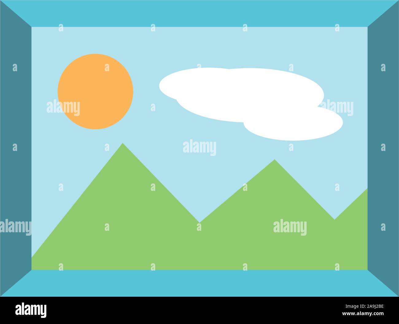 photography with objects on white background vector illustration design ...