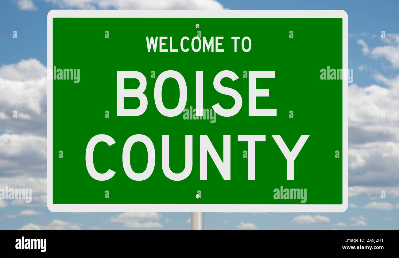 Boise city welcome sign hi-res stock photography and images - Alamy