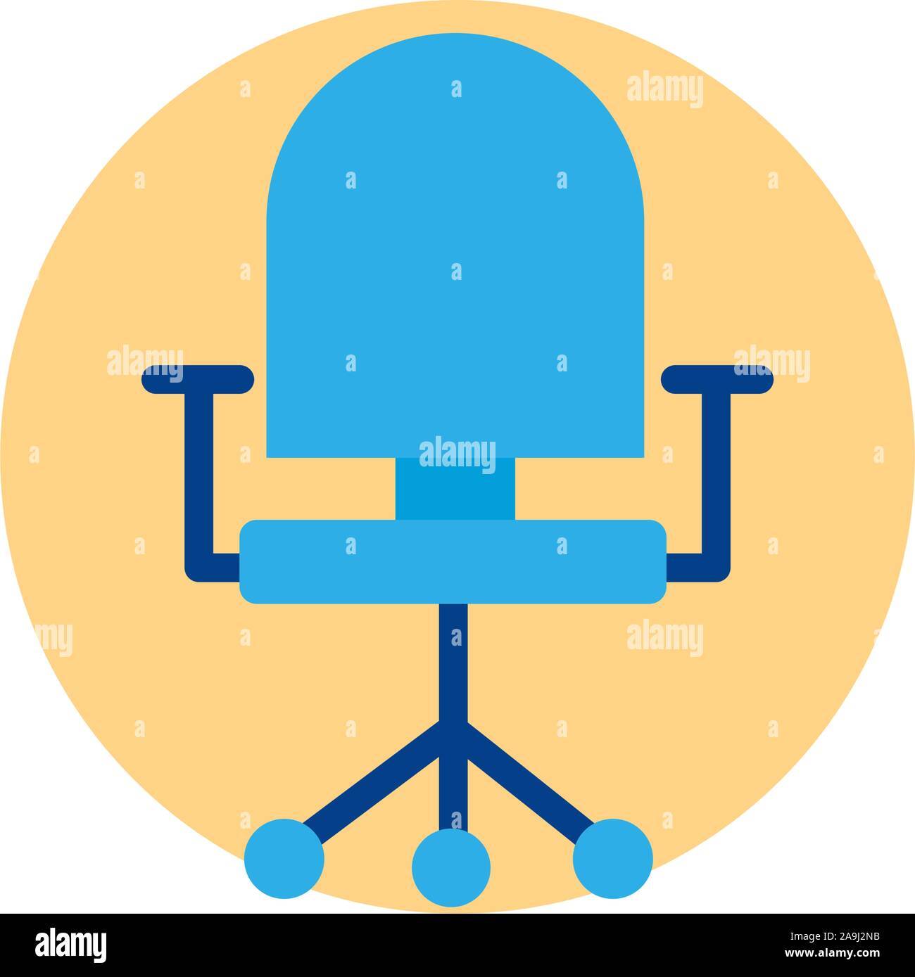Isolated chair icon block vector design Stock Vector Image & Art - Alamy