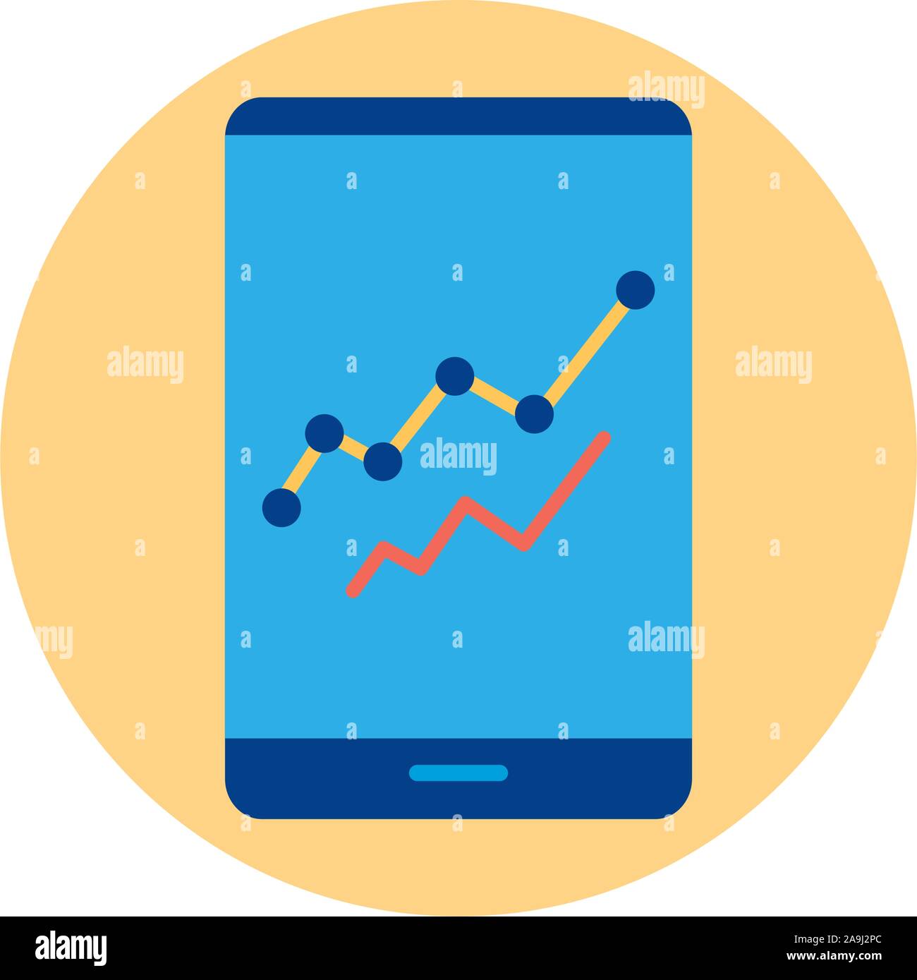 Isolated workflow icon block vector design Stock Vector Image & Art - Alamy