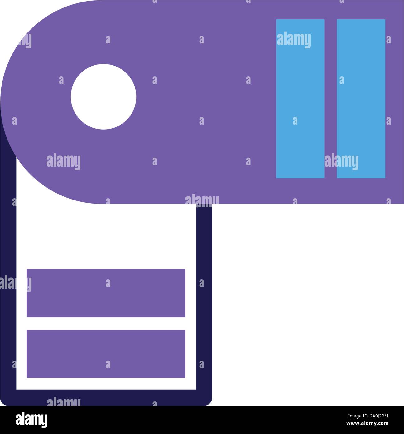 universal flash drive in white background vector illustration design ...