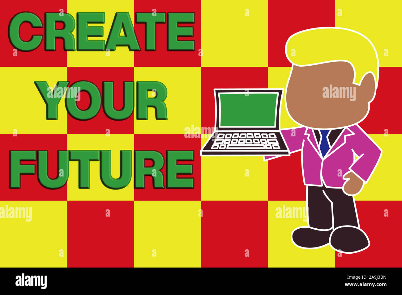 Handwriting text writing Create Your Future. Conceptual photo Set ...