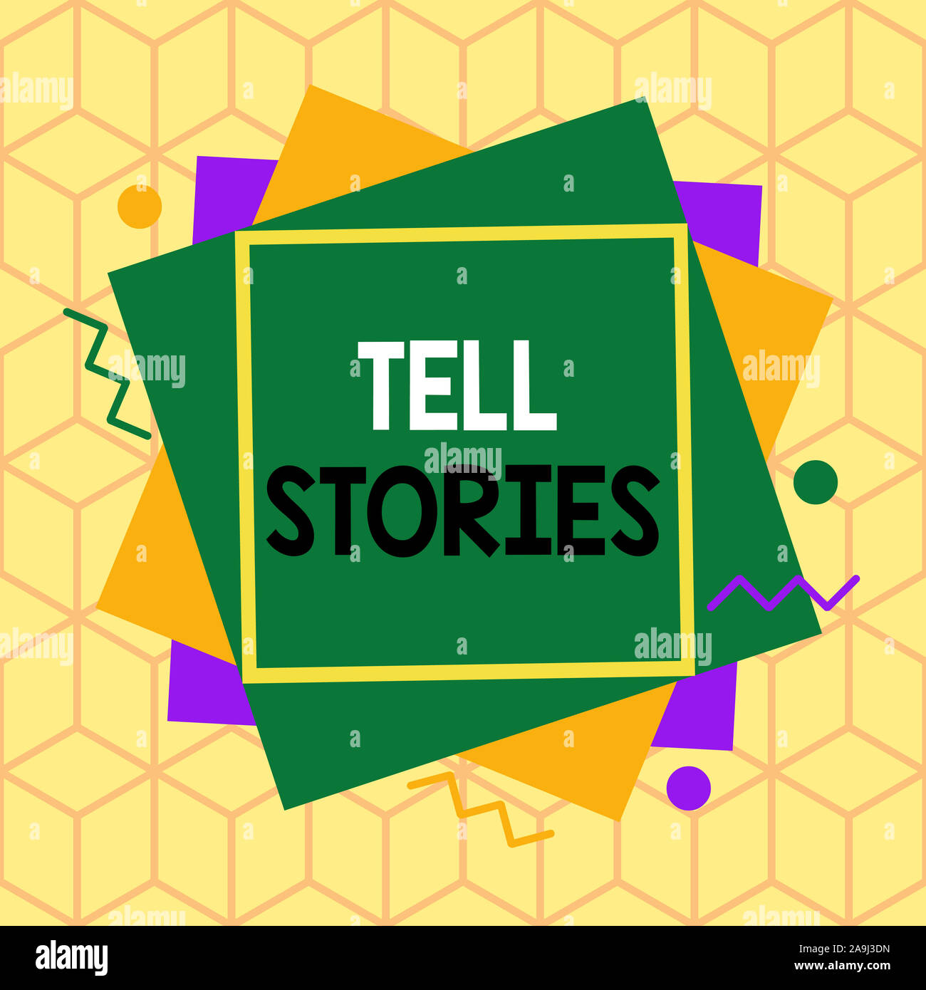 Text sign showing Tell Stories. Business photo showcasing formal to ...