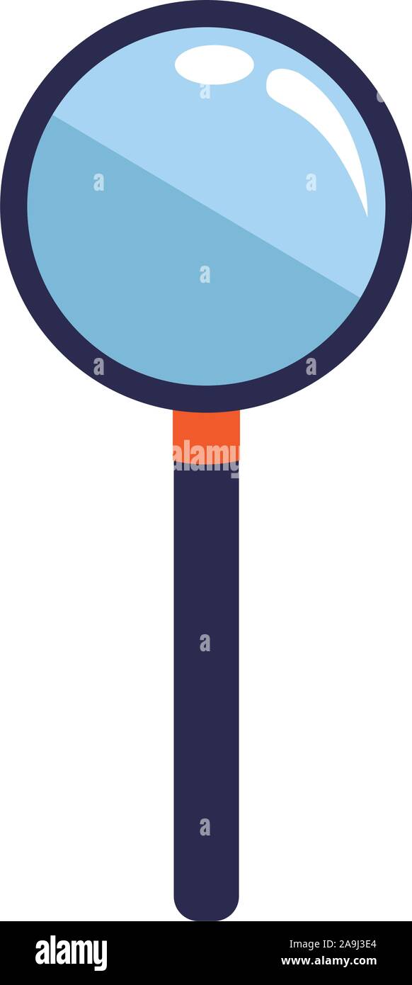 magnifying glass icon, colorful design Stock Vector Image & Art - Alamy