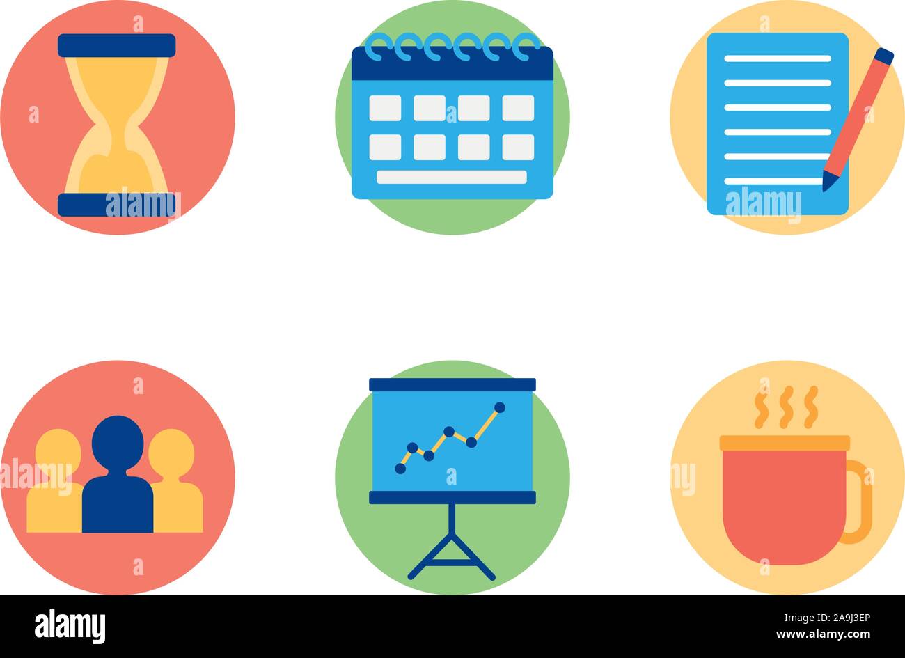 Isolated business icon set block vector design Stock Vector Image & Art ...