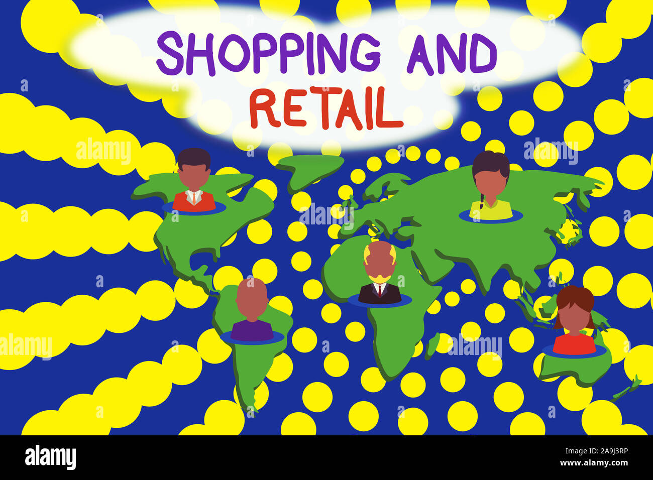 Word writing text Shopping And Retail. Business photo showcasing ...