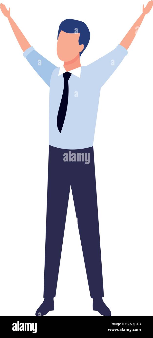 Excited colleagues Stock Vector Images - Alamy