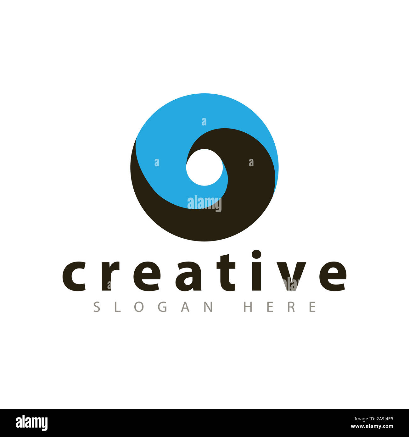 Sea circle logo Cut Out Stock Images & Pictures - Alamy