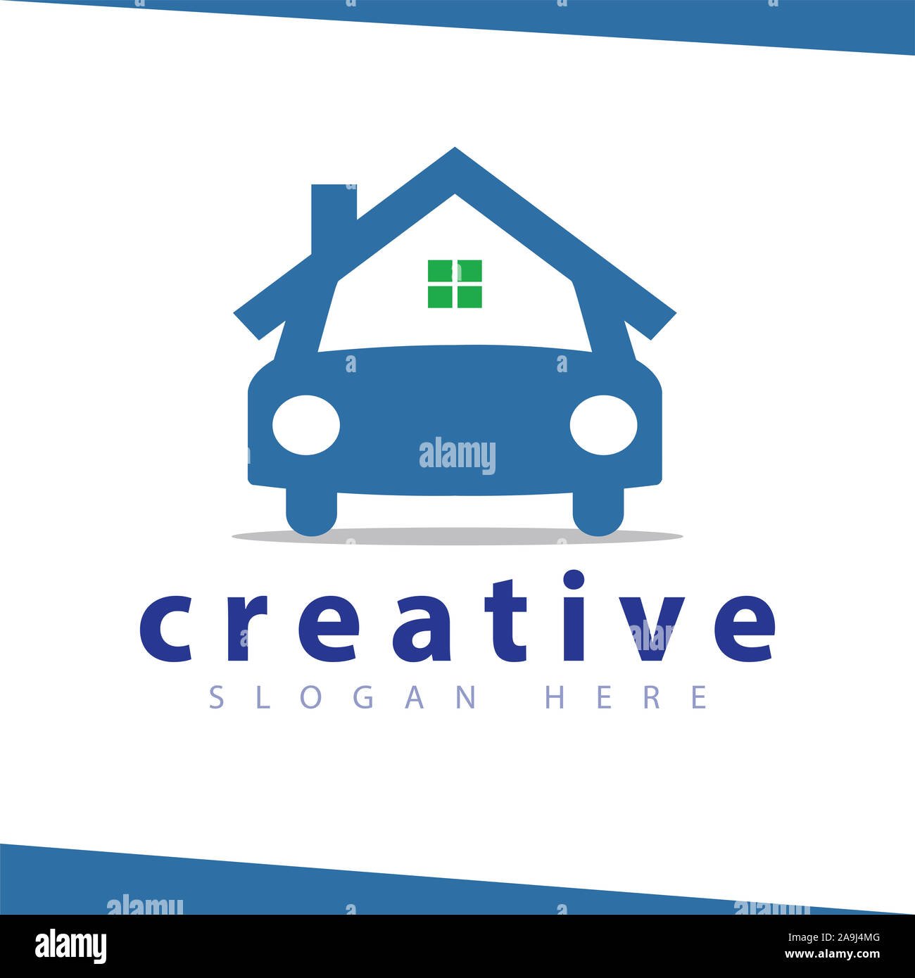Home Car Logo vector Stock Photo - Alamy