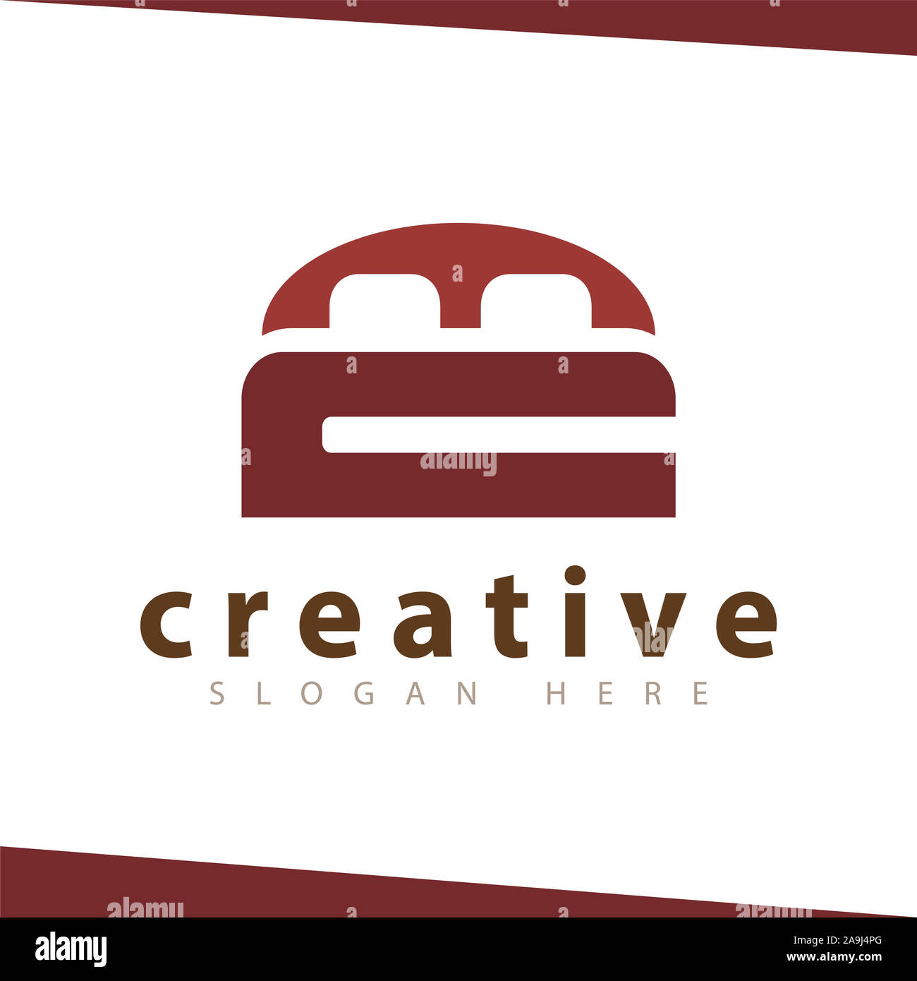 CM Letter mattress Logo Template Stock Photo - Alamy