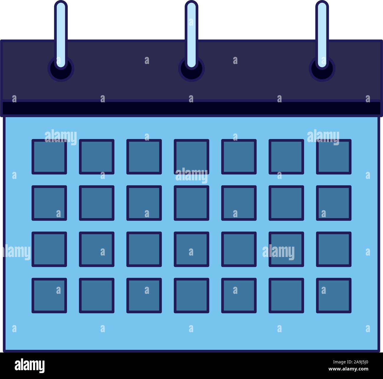 calendar planner icon, flat design Stock Vector Image & Art - Alamy