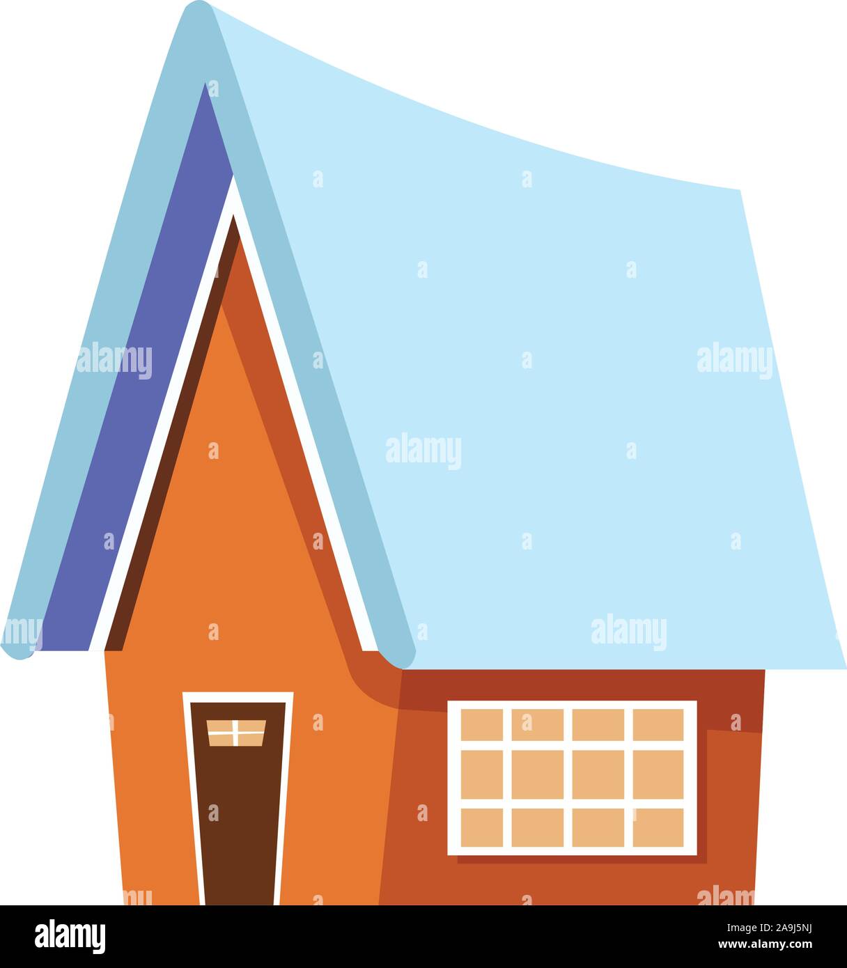 cartoon house icon, colorful design Stock Vector Image & Art - Alamy