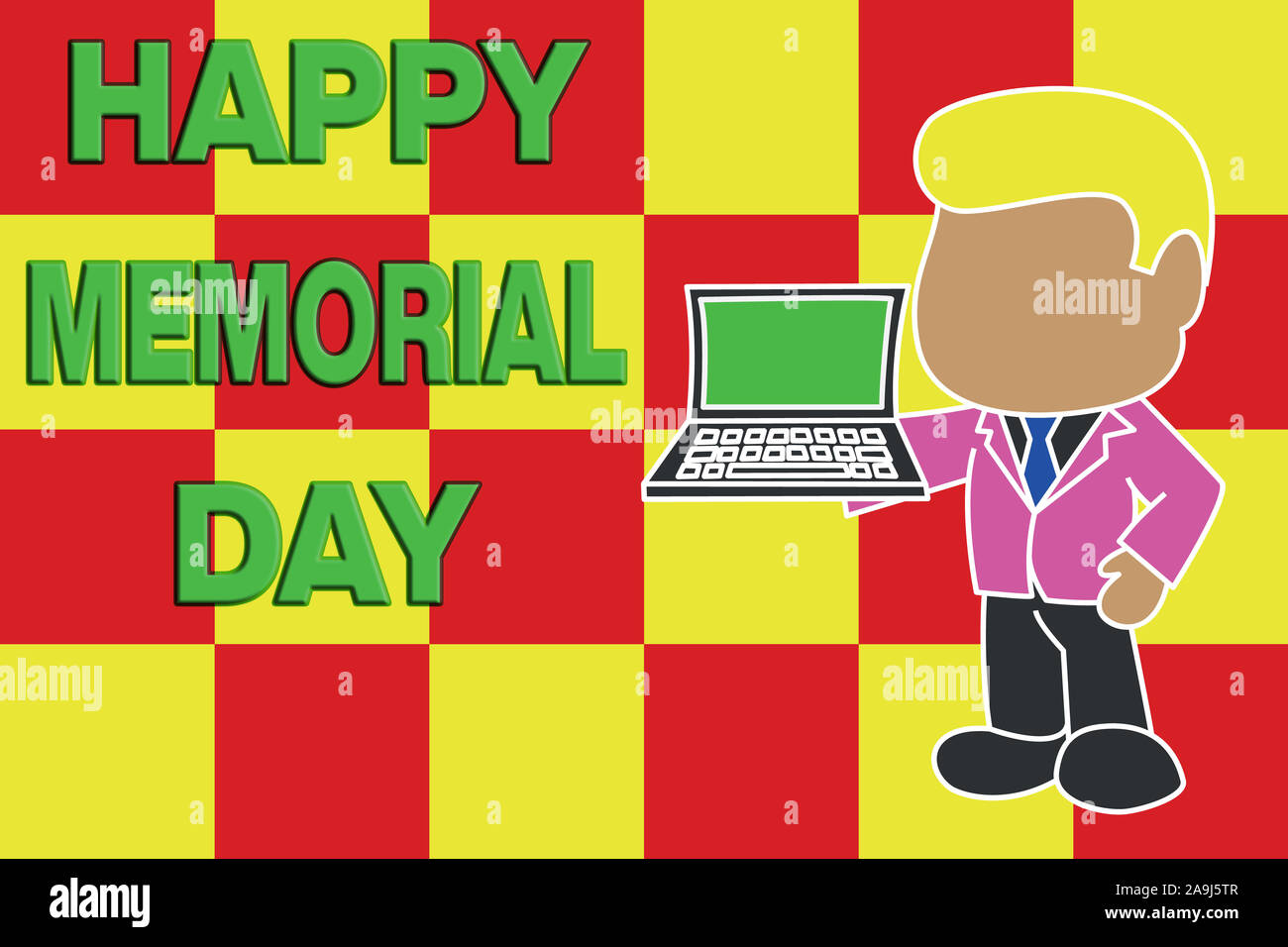 Handwriting text writing Happy Memorial Day. Conceptual photo Honoring ...