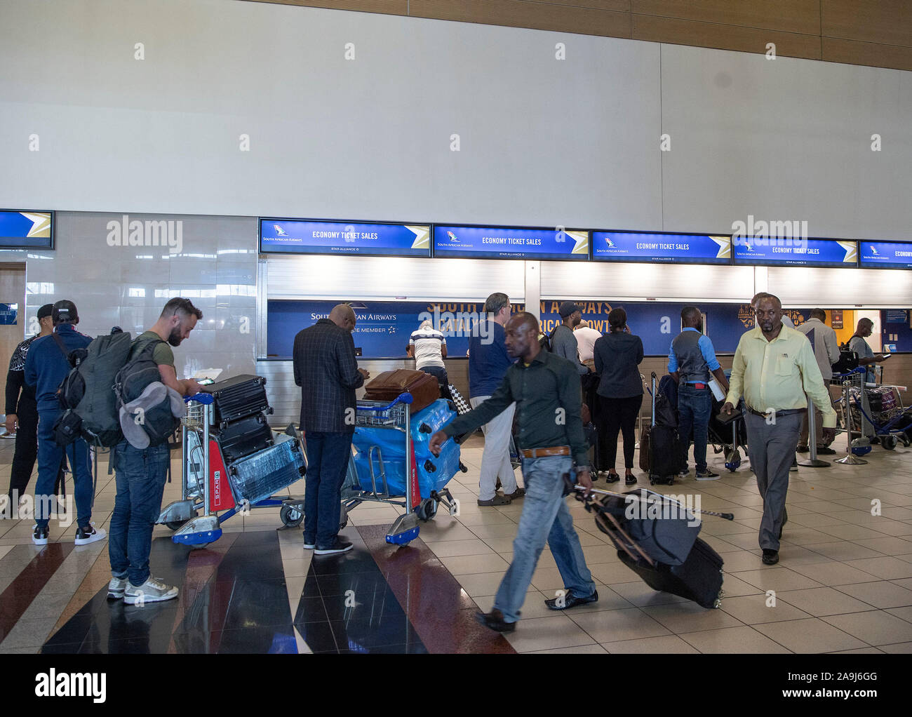 South african airways strike hi-res stock photography and images - Alamy