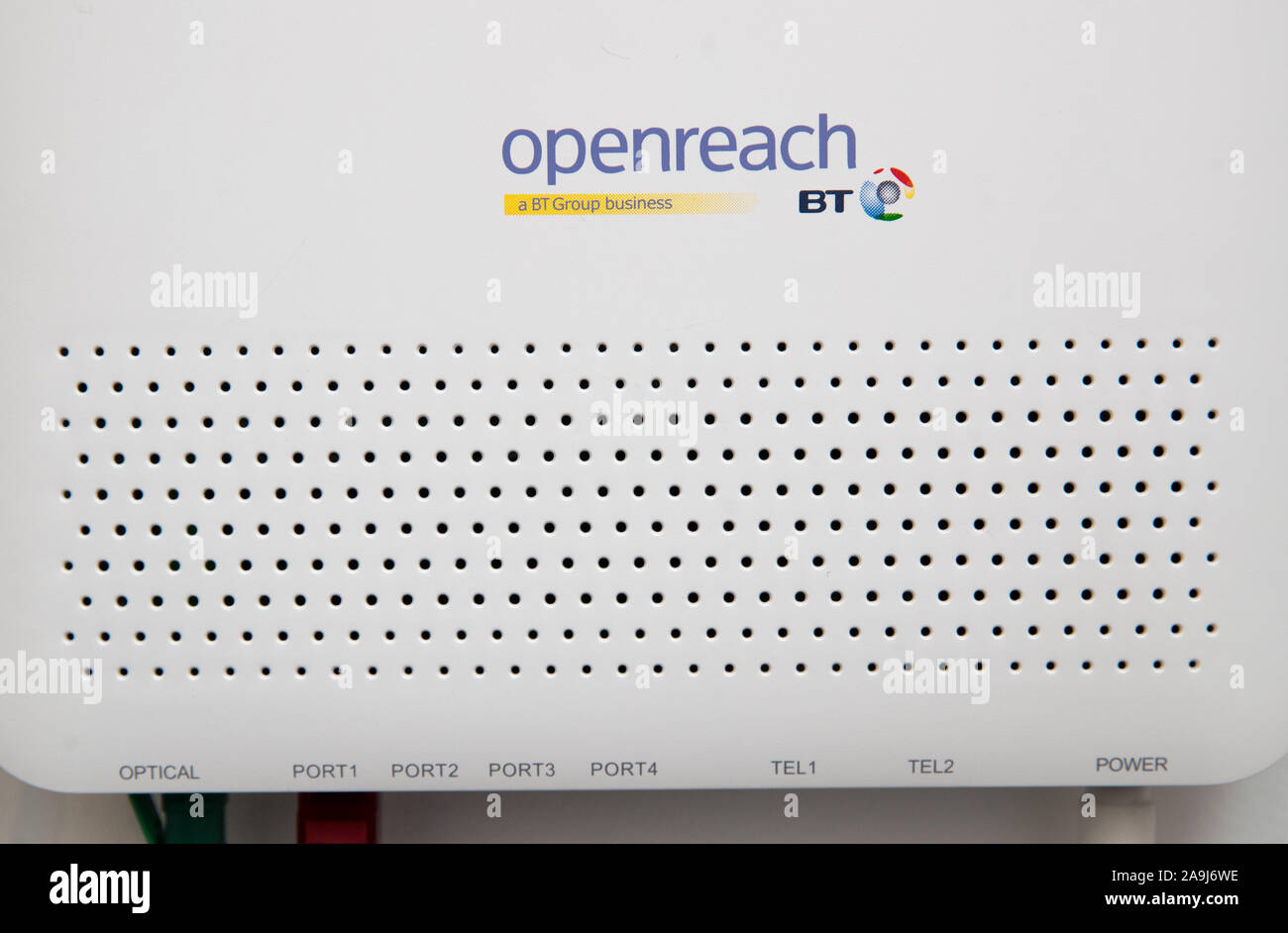 A bt openreach fibre modem inside hi-res stock photography and images ...