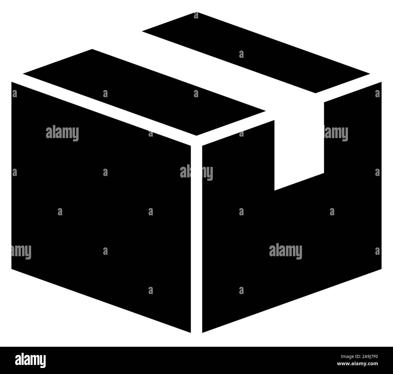 carton box packing isolated icon Stock Vector Image & Art - Alamy