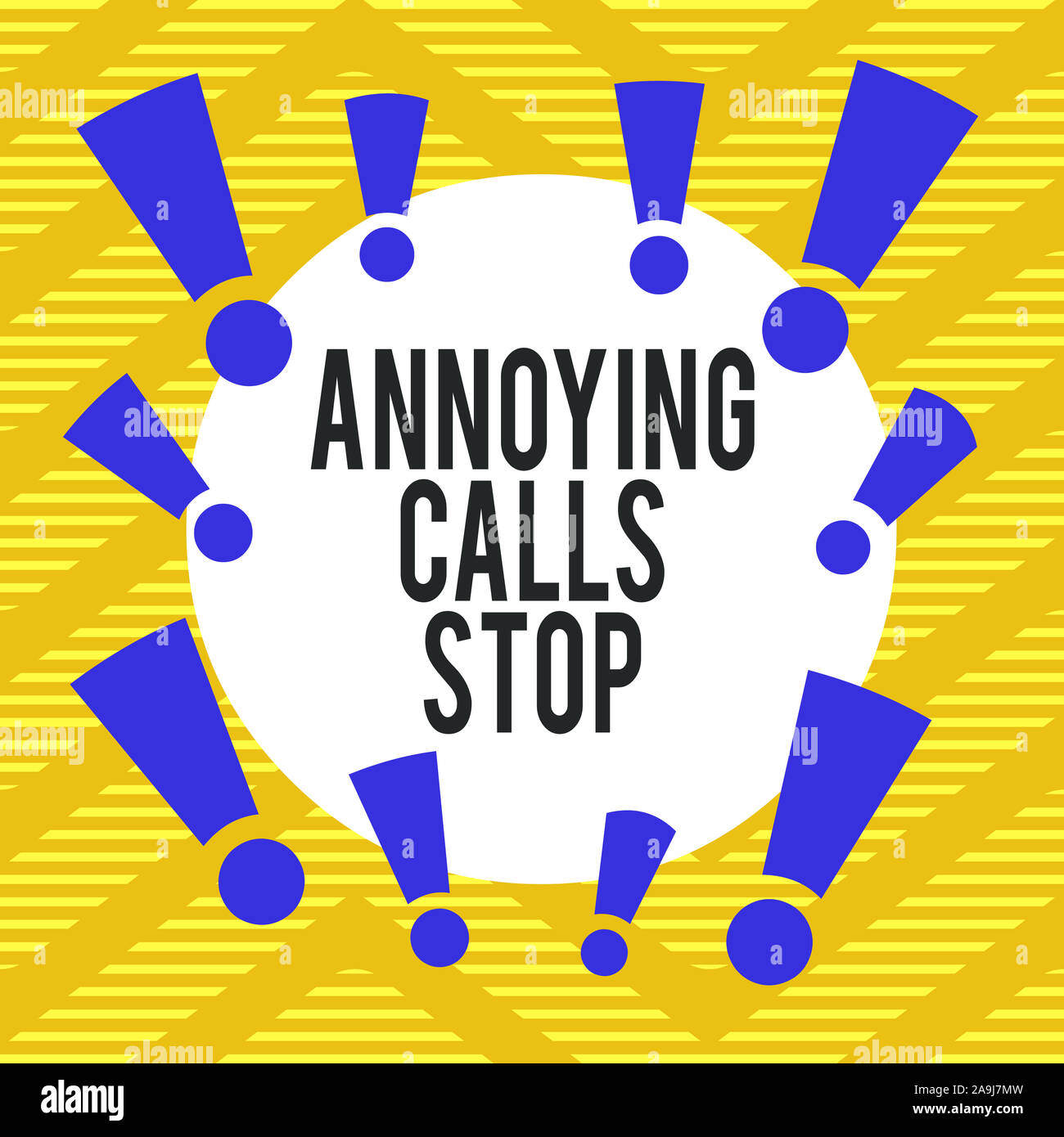 Unwanted calls concept hi-res stock photography and images - Alamy