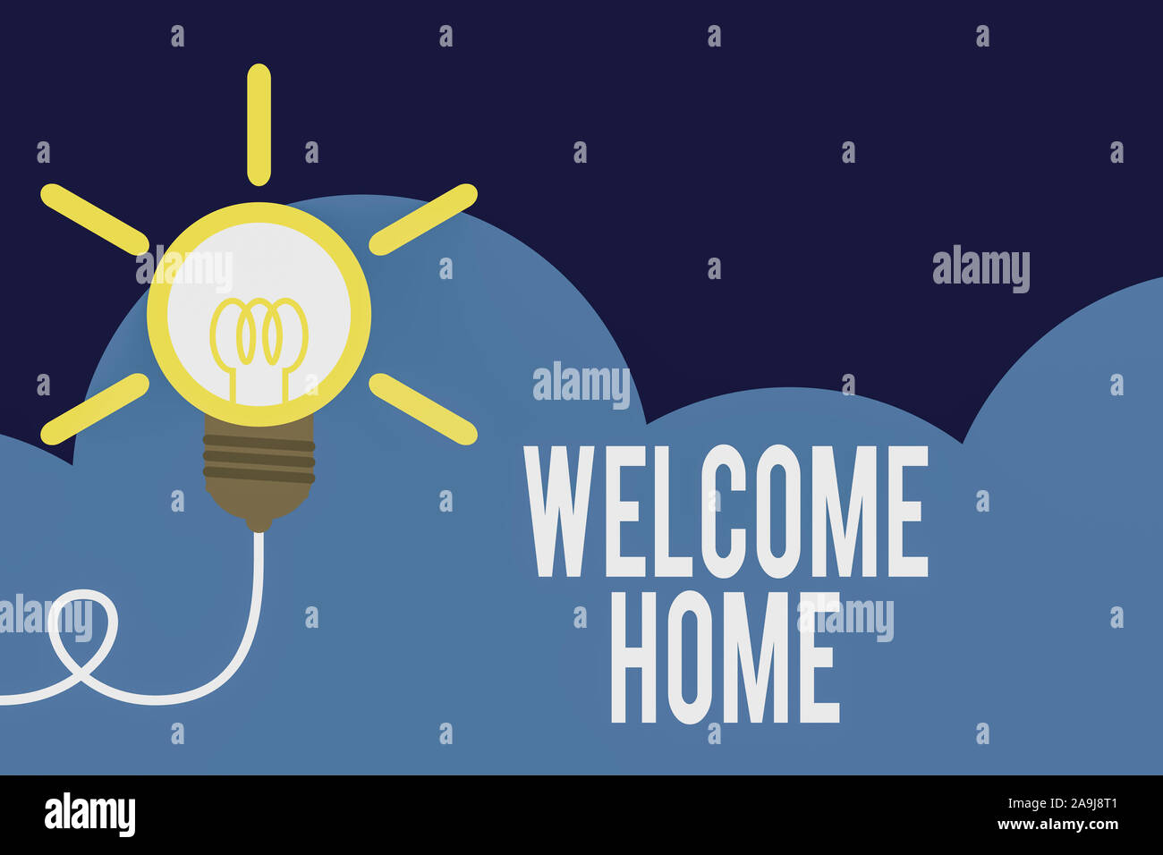 Handwriting text Welcome Home. Conceptual photo a reception usually ...
