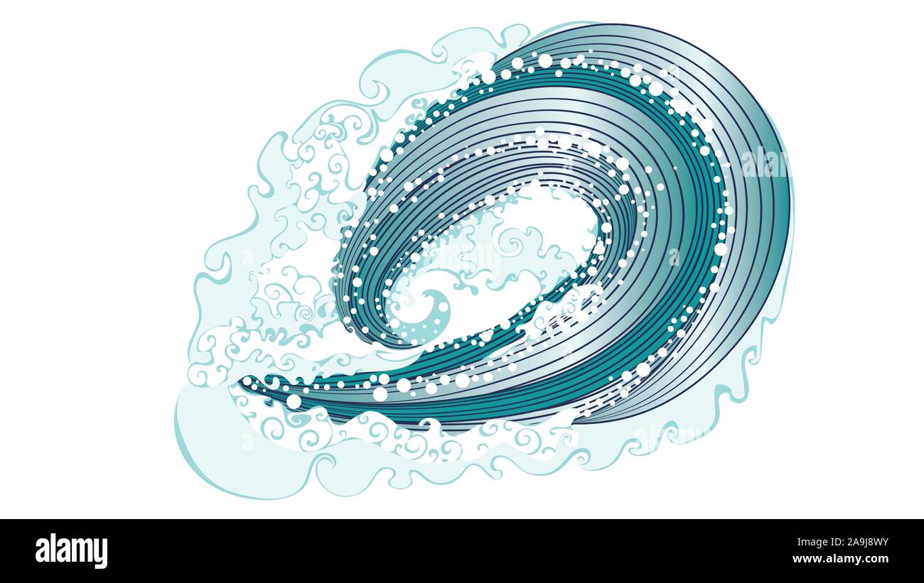 Rushing water background Cut Out Stock Images & Pictures - Alamy