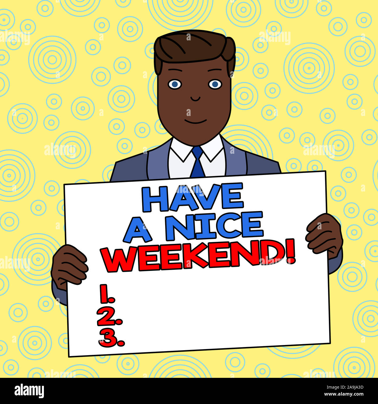 Conceptual hand writing showing Have A Nice Weekend. Concept meaning ...
