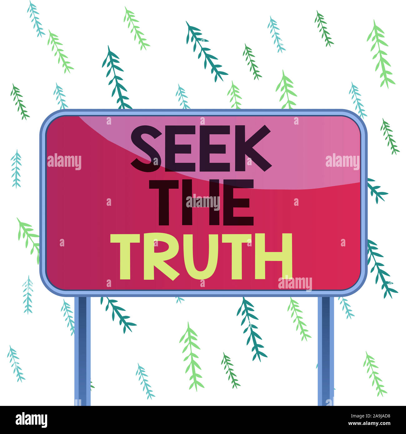 Handwriting text Seek The Truth. Conceptual photo Looking for the real ...