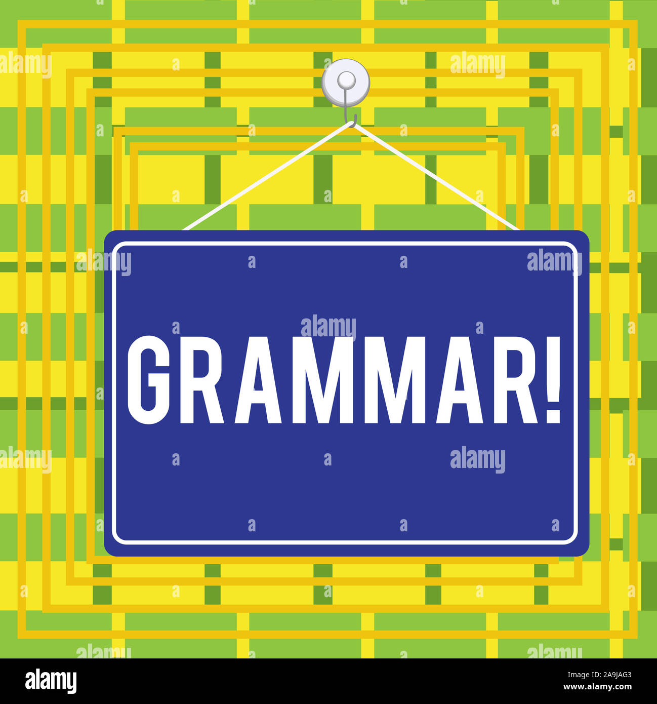 Text sign showing Grammar. Business photo showcasing whole system ...