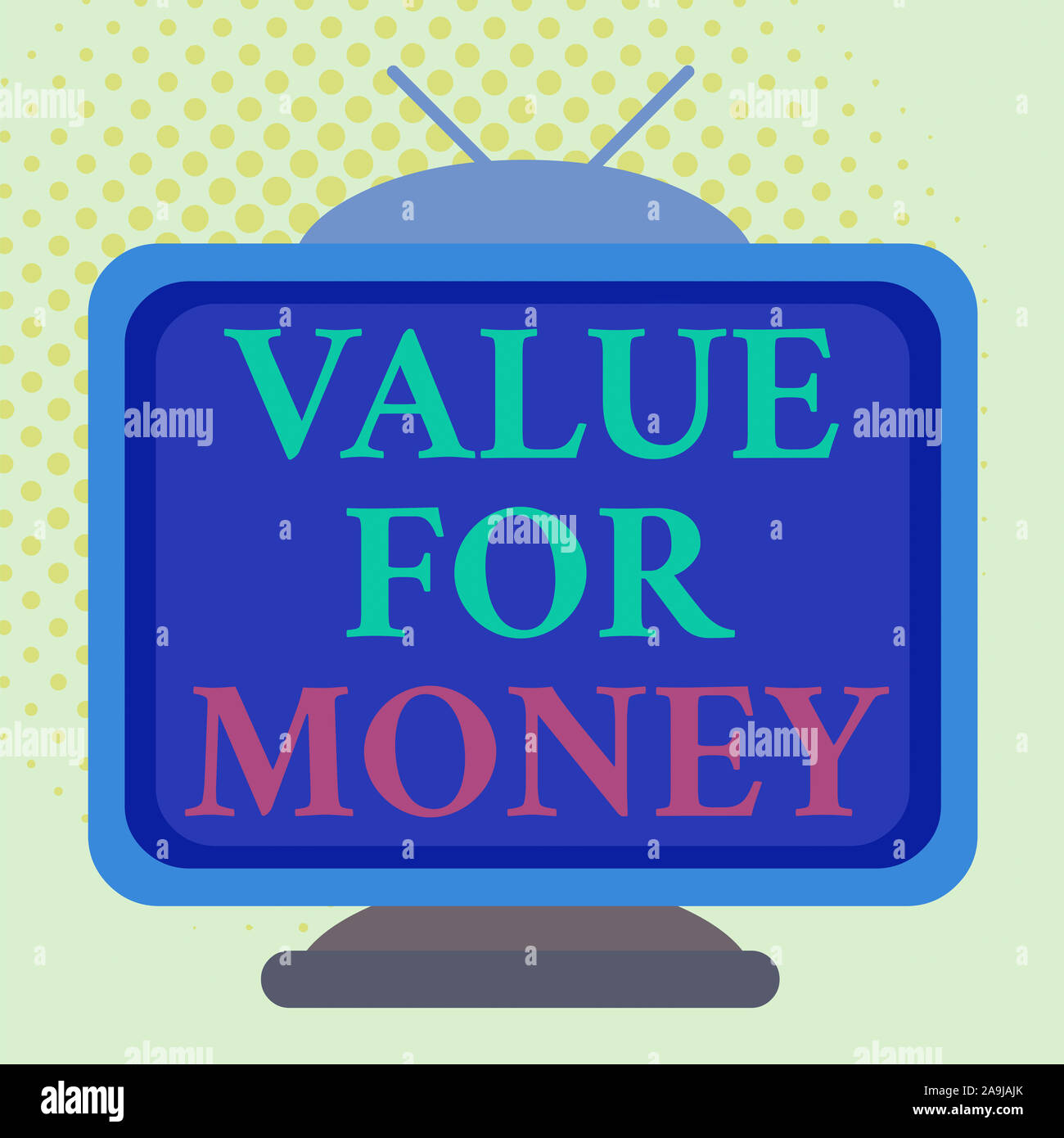 Word writing text Value For Money. Business photo showcasing reference ...