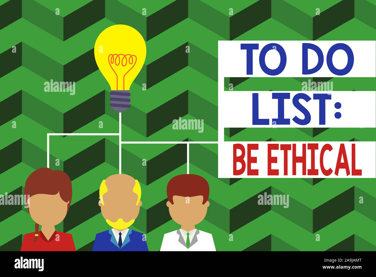 Word writing text To Do List Be Ethical. Business photo showcasing plan ...