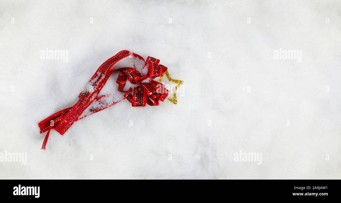 Artificial snow ribbon hi-res stock photography and images - Alamy