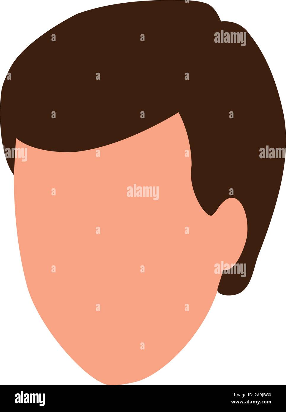 Isolated man head vector design Stock Vector Image & Art - Alamy